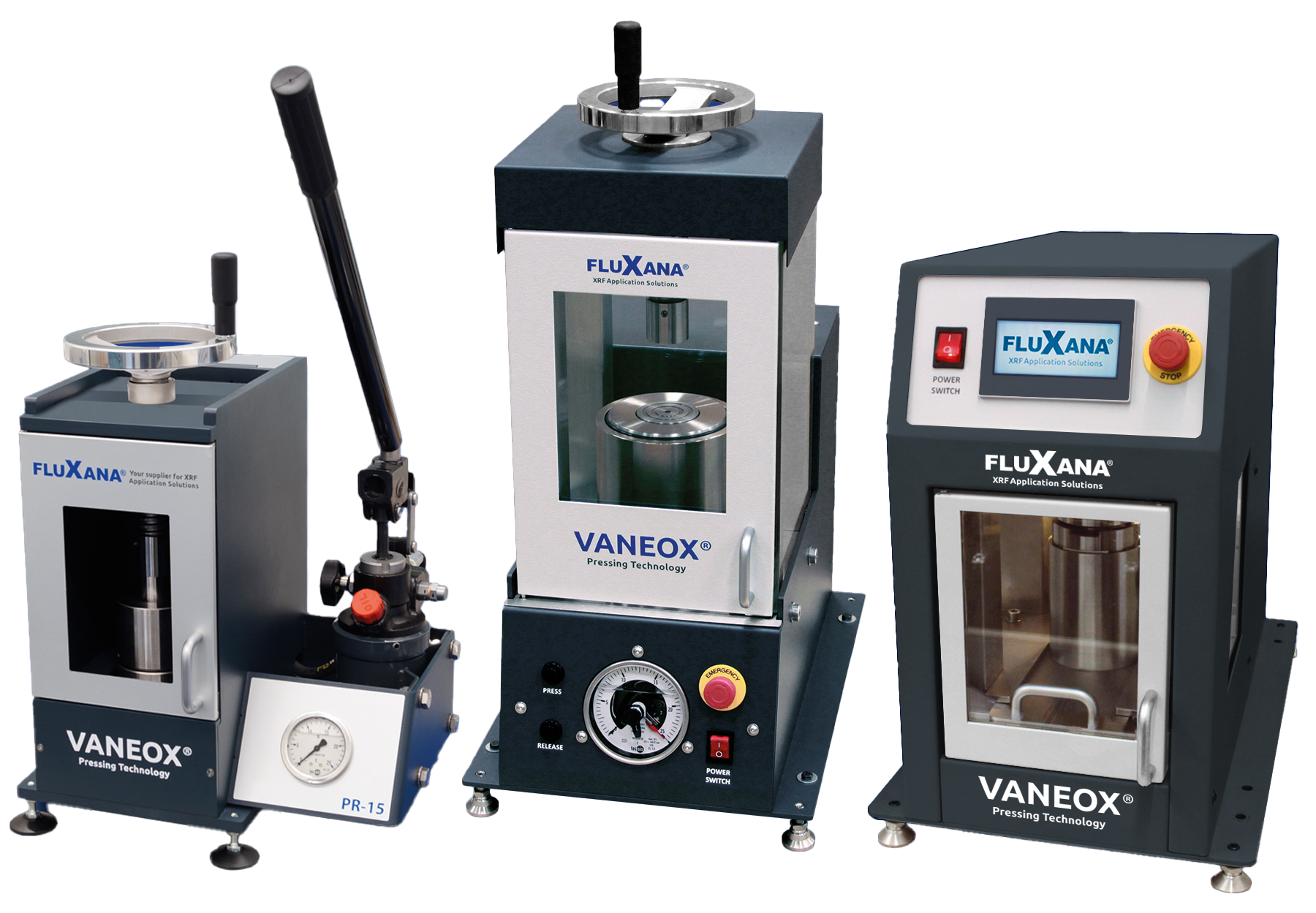 VANEOX Presses - Dublin Analytical Instruments Ltd
